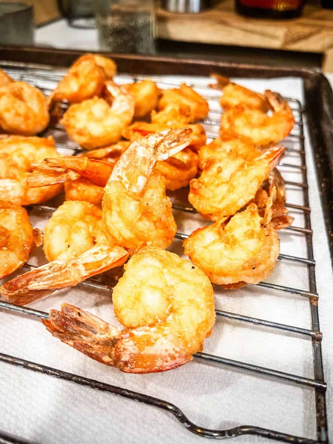 Gamberi Fritti (Italian Fried Shrimp) - Meghan It Up