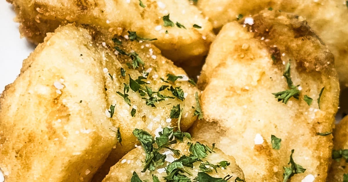 Baccalà Fritto (Easy Italian Fried Salt Cod Recipe) - Meghan It Up