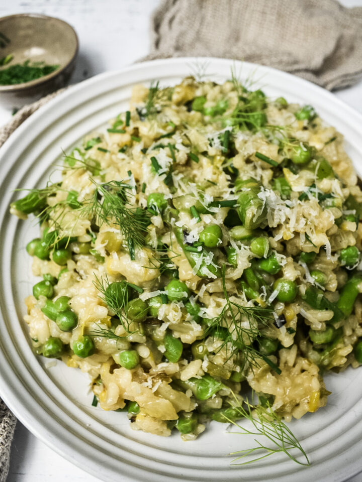 Risotto al Limone (Italian Lemon Risotto Recipe) - Meghan It Up