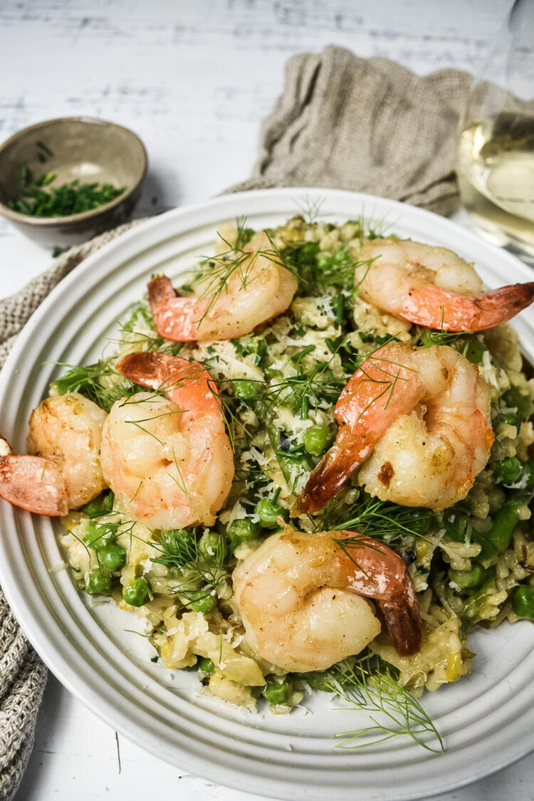 Spring Green Risotto - Meghan It Up