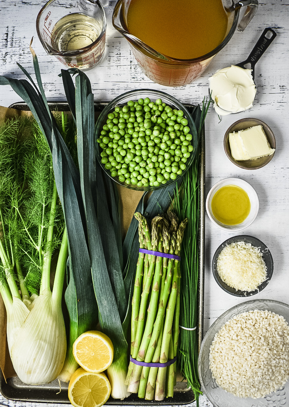 Spring Green Risotto - Meghan It Up