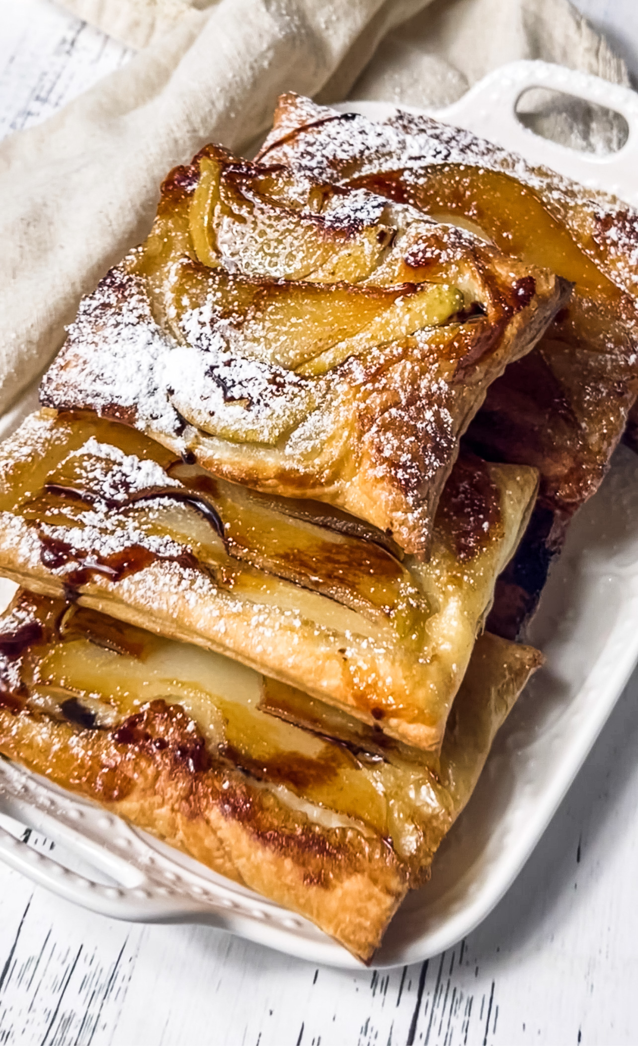 Sweet Puff Pastry with Pear - Meghan It Up