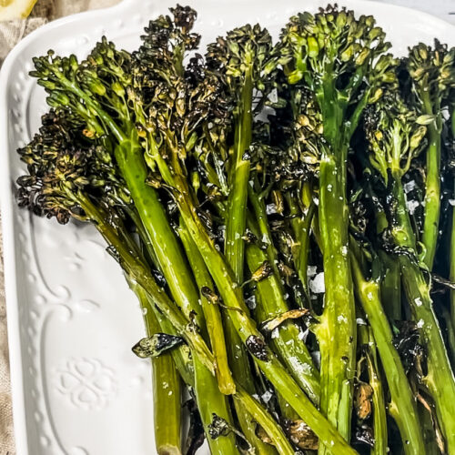 Roasted Baby Broccoli - Meghan It Up