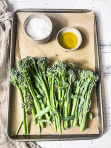 Roasted Baby Broccoli - Meghan It Up