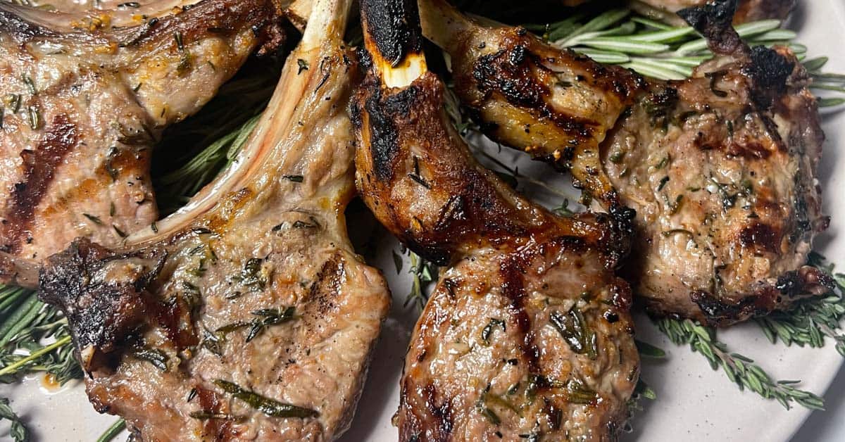 Italian Lamb Chops - Meghan It Up