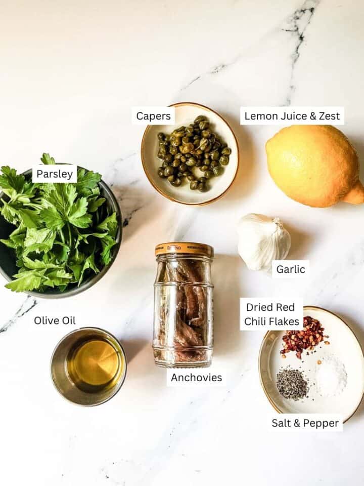 Italian Salsa Verde (Italian Green Sauce) - Meghan It Up