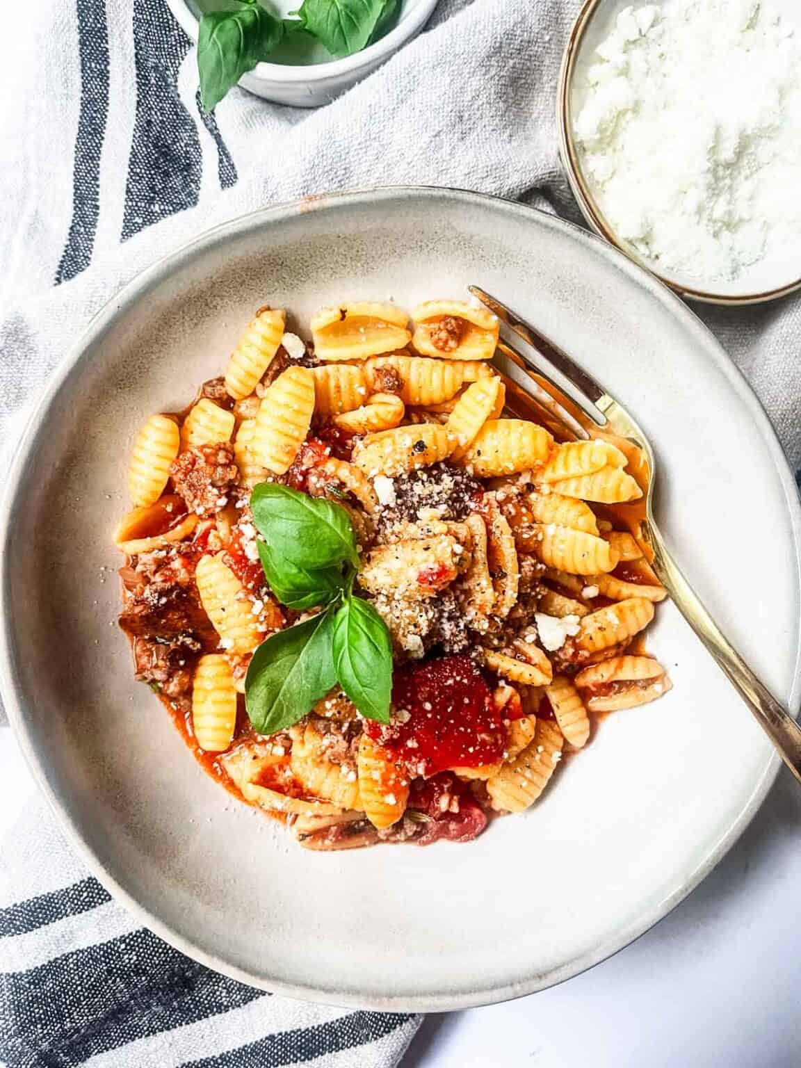 Malloreddus alla Campidanese - Meghan It Up