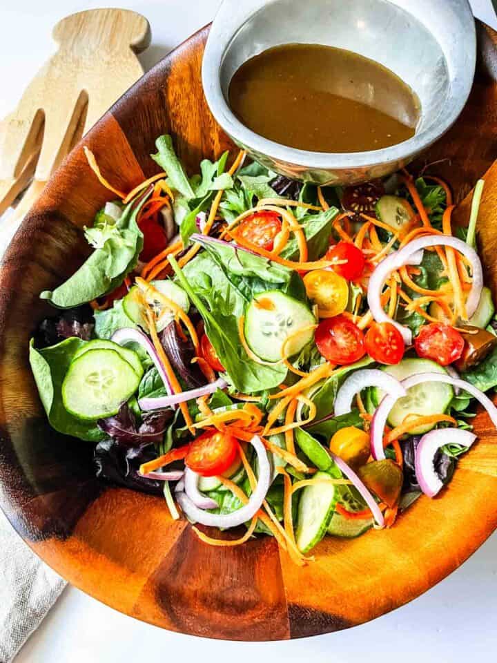 Classic Italian Insalata Mista (Easy Mixed Salad) - Meghan It Up