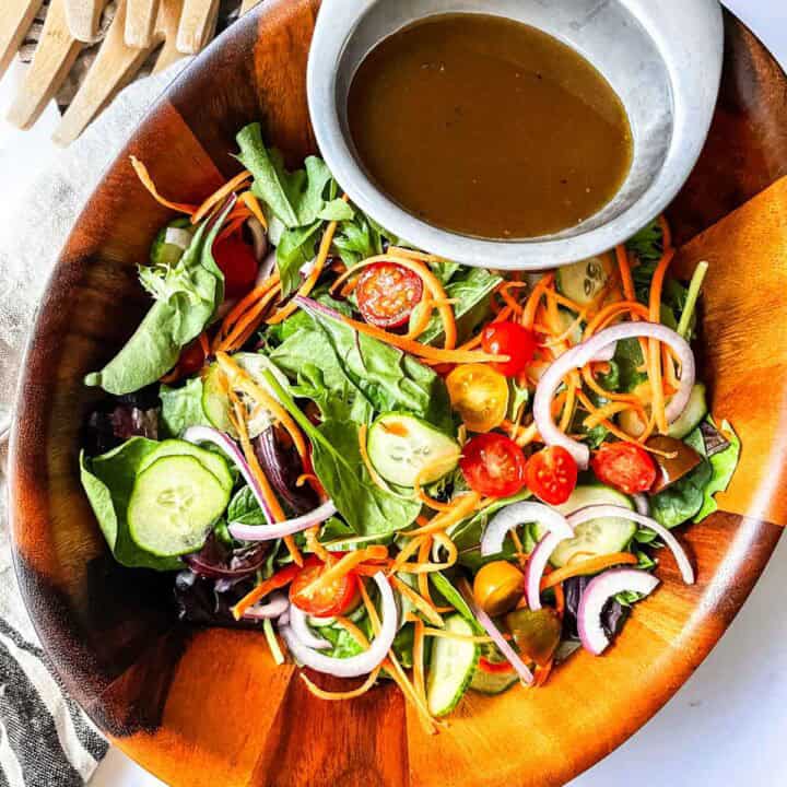 Classic Italian Insalata Mista (Easy Mixed Salad) - Meghan It Up
