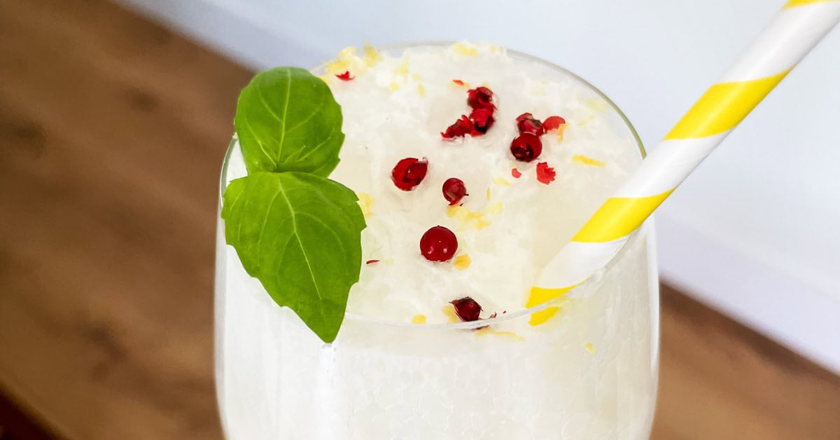 Lemon Italian Soda Float - Meghan It Up